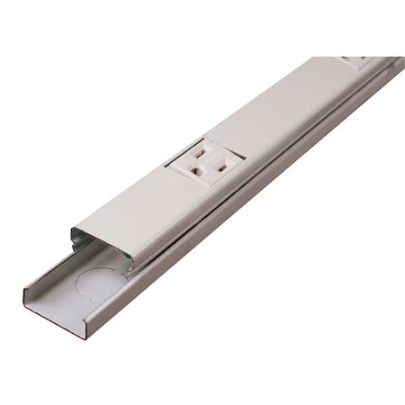 Legrand Prewired Raceway, 10 Outlets, 6 In. D V20GB506 | Zoro.com