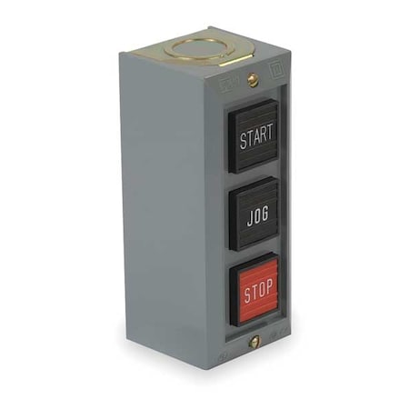 Square D Push Buttn Contrl Station, Start/Jog/Stop 9001BG316 | Zoro.com