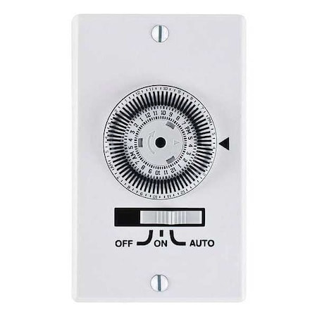 Intermatic Timer, Mechanical, 120V, 20A, Wall Switch KM2ST-1G | Zoro.com