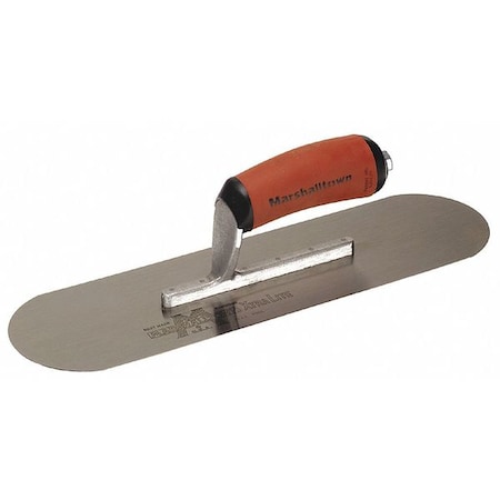 Marshalltown Swimming Pool Trowel, Rnd End, 16x4-1/2 In SP16SD | Zoro.com