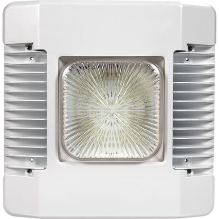 Cree Canopy Light, 5700K, 8000L, Drop Lens CPY250-B-DM-D-A-UL-WH-57K ...