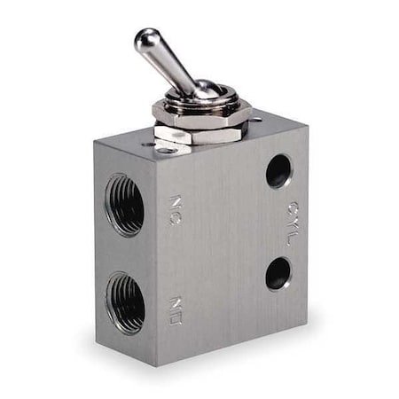 Aro Manual Air Control Valve, 3-Way, 1/8in NPT M251LS | Zoro.com