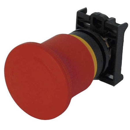 Eaton E-Stop Pushbutton Operator, Red, 22mm M22-PVS | Zoro.com