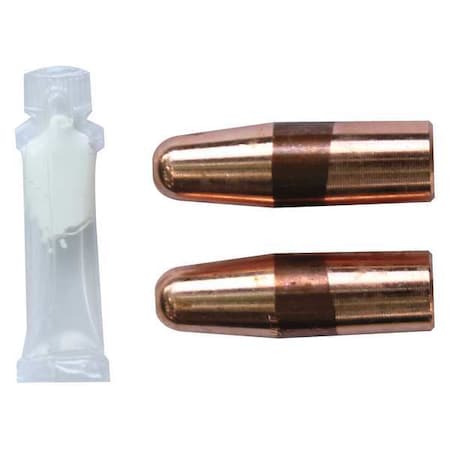 Miller Electric Spot Welding Tip Kit, No. 2 MT Pointed 040308 | Zoro.com