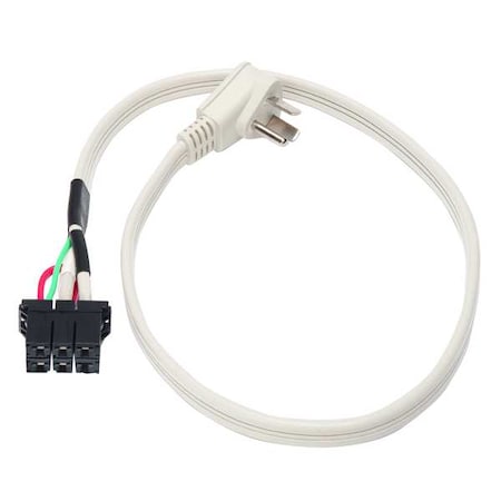 Friedrich PTAC Power Cord, 265VAC, White PXPC26520A | Zoro.com