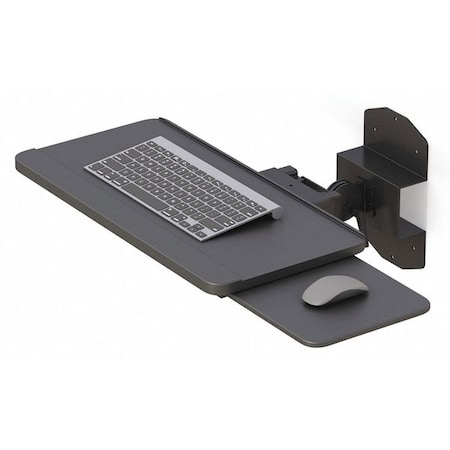 Afc Industries Wall Mounted Foldable Keyboard Tray 772464G | Zoro.com