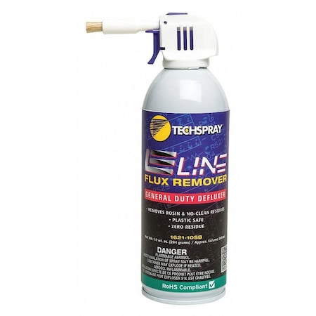 Techspray Flux Remover, Aerosol, 10 oz. Size 1621-10SB | Zoro.com