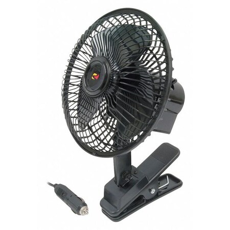 Roadpro Car Fan, Oscillating, 12V RP-1137 | Zoro.com