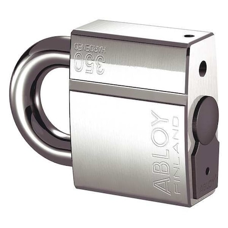 Abloy Padlock Guard, Plastic, Gray, 1-1/2"L 7802858 | Zoro.com