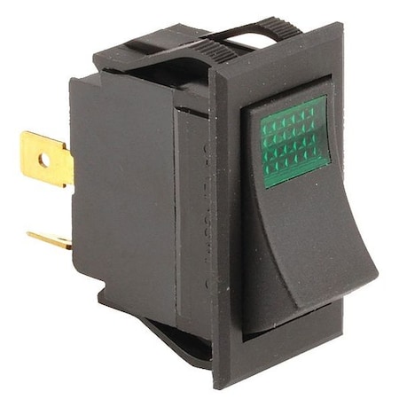 Carter Hoffman Rocker Switch, 120V, 20A, Green CAR18602-0160 | Zoro.com