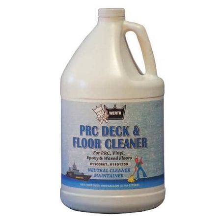 Werth Sanitary Supply Neutral pH Floor Cleaner, 1 gal, PK4 1100867 ...