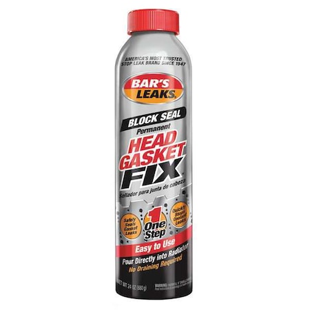 Bar's Leaks Block Seal Head Gasket Fix, 24 Oz. 1111 | Zoro.com