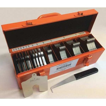 Value Brand Slotted Shim Kit 3 x 3", Stainless Steel, Pk130 36D710 ...
