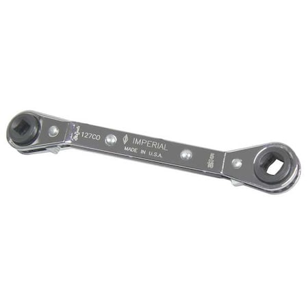 Imperial Ratcheting Refrigeration Wrench, 5-3/8 in 127-CO | Zoro.com