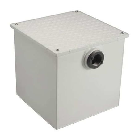 Zurn Interceptor, Lint, 16-1/2inHx17in.Wx13inD Z1185-3-2IP | Zoro.com