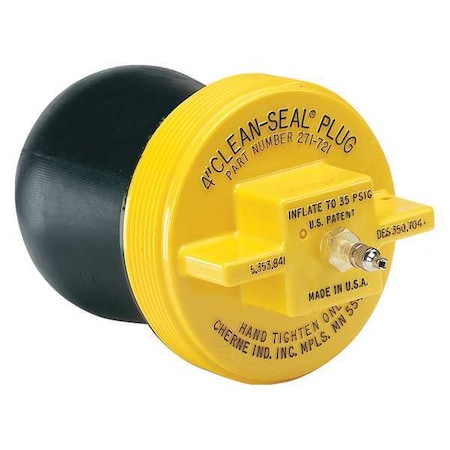 Cherne Test-Ball Pipe Plug, 6in 271758 | Zoro.com