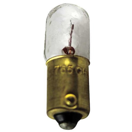 Eaton Miniature Incandescent Bulb, 755, 6.3V 28-2202 | Zoro.com