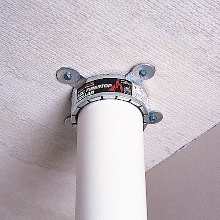 Sti Pipe Collar, 4 In., For Plastic Pipe LCC400 | Zoro.com