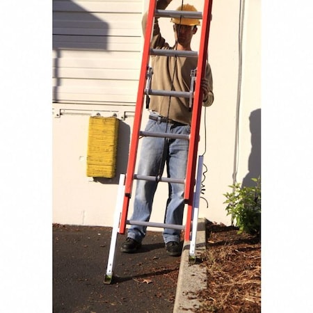 Werner Extension Ladder Leveler Kit, Aluminum PK80-2 | Zoro.com