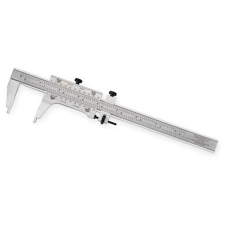 Starrett Vernier Calipers, 48 In, 0.001 In Grad 123Z-48 | Zoro.com