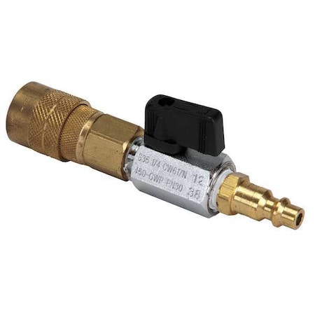 Simplex Shut Off Valve, Inline BC8A | Zoro.com