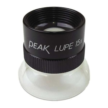Peak Fixed Focus Loupe, 15X, 19.8mm Lens Dia. TS1962 | Zoro.com