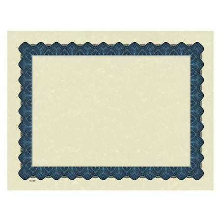 Great Papers Certificate, Blue, Metallic Border, PK100 038954 | Zoro.com