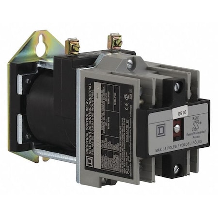 Square D NEMA Control Relay, 4NO, 24VDC, 10A 8501XDO40V53 | Zoro.com