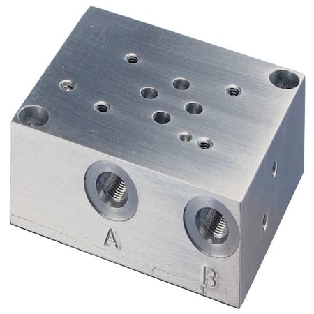 Enerpac Valve Manifold, D03 Single Station, #4 SAE MB1 | Zoro.com