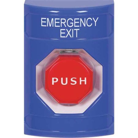 Safety Technology International Emergency Exit Push Button, Pneumatic ...
