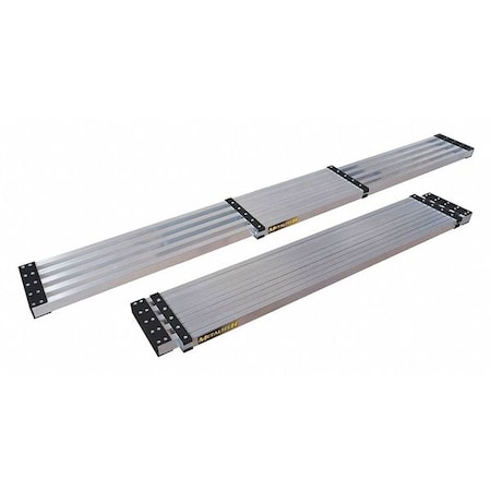 Metaltech Aluminum Extendable Platform, 8 to 13 ft. M-PEP7100AL | Zoro.com