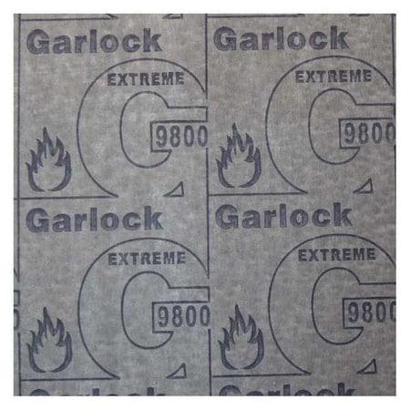 Garlock Gasket Sheet, Garlock 9800, 30 x 30 x 1/8" 9800-30125 | Zoro.com