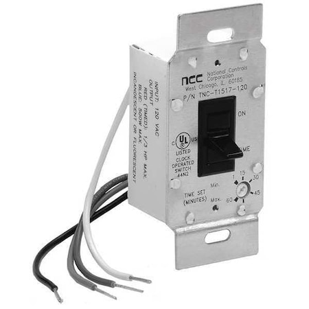 Soler & Palau Fan/Light Delay Timer Switch FLTD-60 | Zoro.com