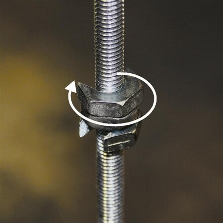Caddy Nut, Threaded Rod, 1/2In, 2250 lb SN50 | Zoro.com