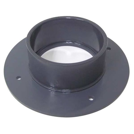 Plastic Supply 4" PVC Flange PVCF04 | Zoro.com