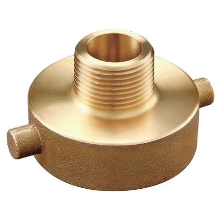 Moon American Fire Hose Adapter, FNPT x NST Male, Brass 369-1561521 ...