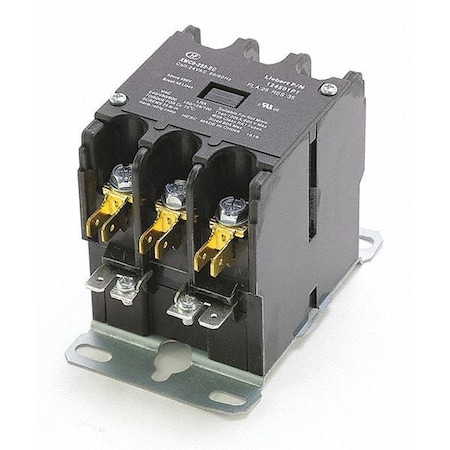 Liebert Contactor, 3 Pole, 24V Coil, 15A 124501P1S | Zoro.com