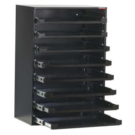 Craftline Cabinet, 8 Drawer Rack, Heavy-Duty PL-8DH-M | Zoro.com