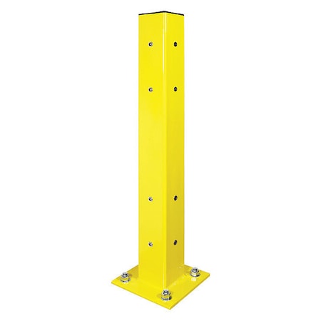Worldpro-Worldrail Guard Rail Post, 42"H, Centered NDGRP425545S1150000Y ...