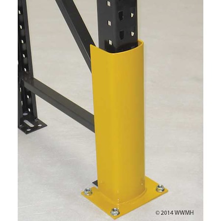 Worldpro-Columnguard Pallet Rack Column Guard, 24-1/4"H NDPP2404000Y ...