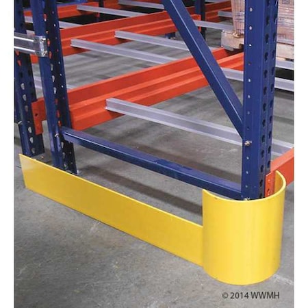 Worldpro-Aisleguard Pallet Rack End Guard Right, 42"D NDEA12RC42630Y ...